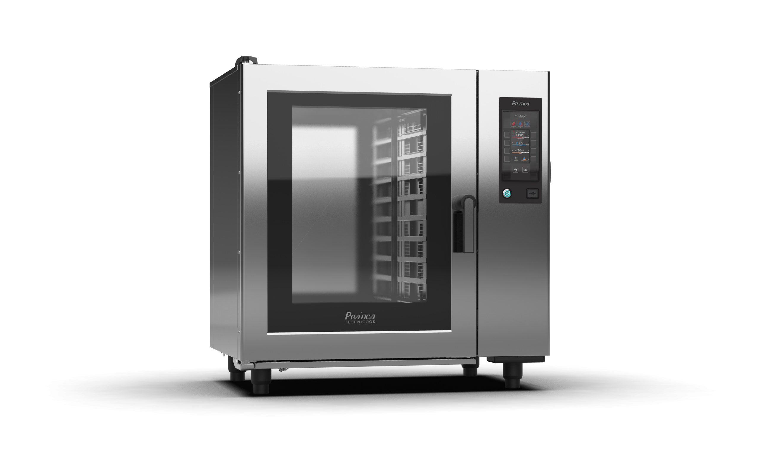Forno Combinado Prática C-MAX10 EVO 10 Gns - Presto Equipamentos
